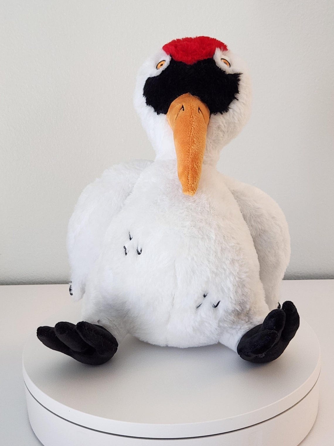 Wayne the Whooping Crane Plush Stuffed Animal - Etsy