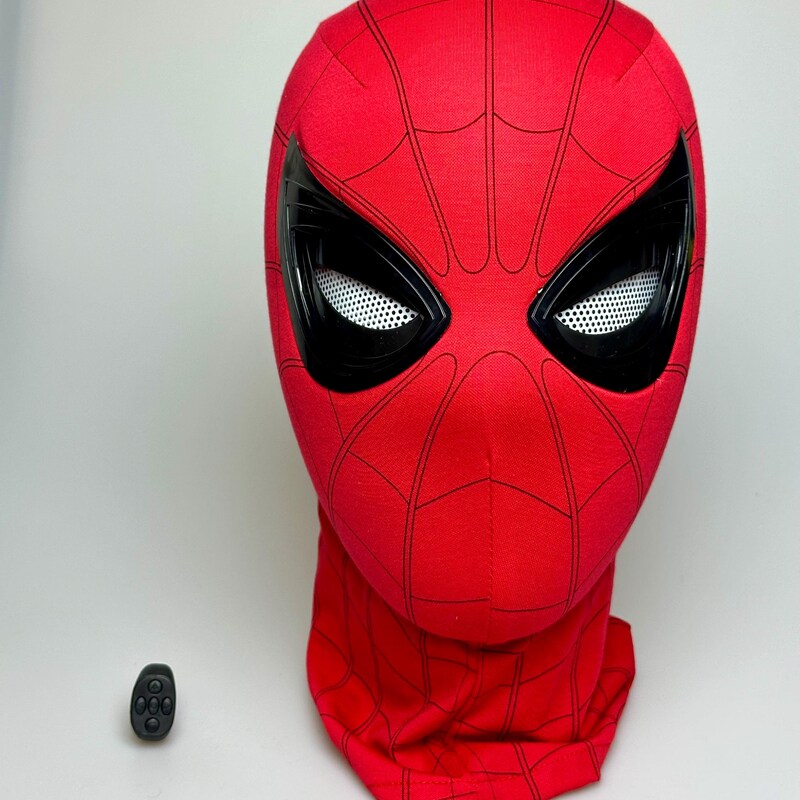 Spiderman Mask Moving Eyes - Etsy