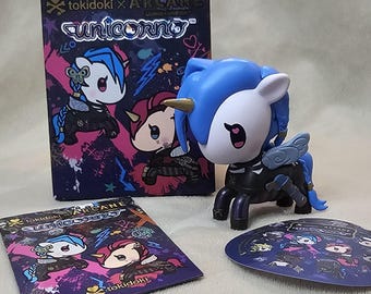 Tokidoki X ARCANE League of Legends Unicorno EKKO W/box/guide/sticker ...