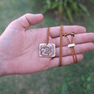 Mayan Warrior Bone Pendant, Mayan Culture Lovers Gift - Etsy