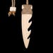 Hand-carved Bone Prehistoric Fishing Harpoon Replica Pendant Functional ...