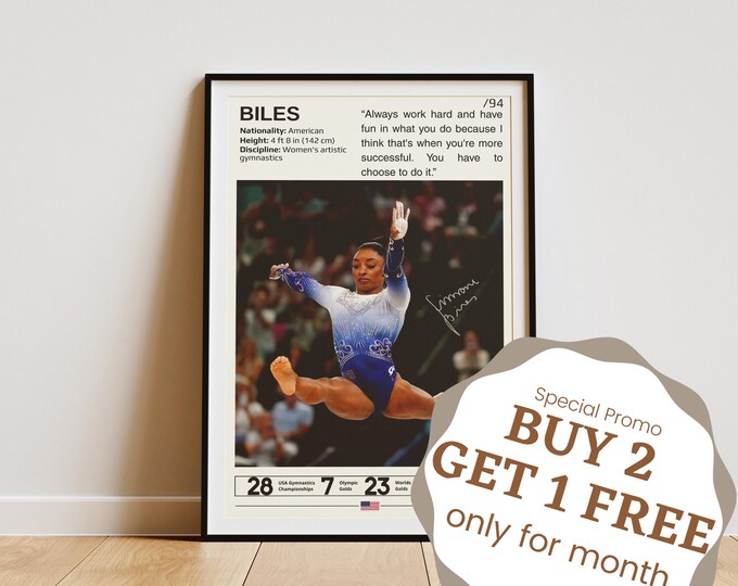 Digital - Simone Biles, Black Girl Magic, USA Gymnastics, Gymnastics ...