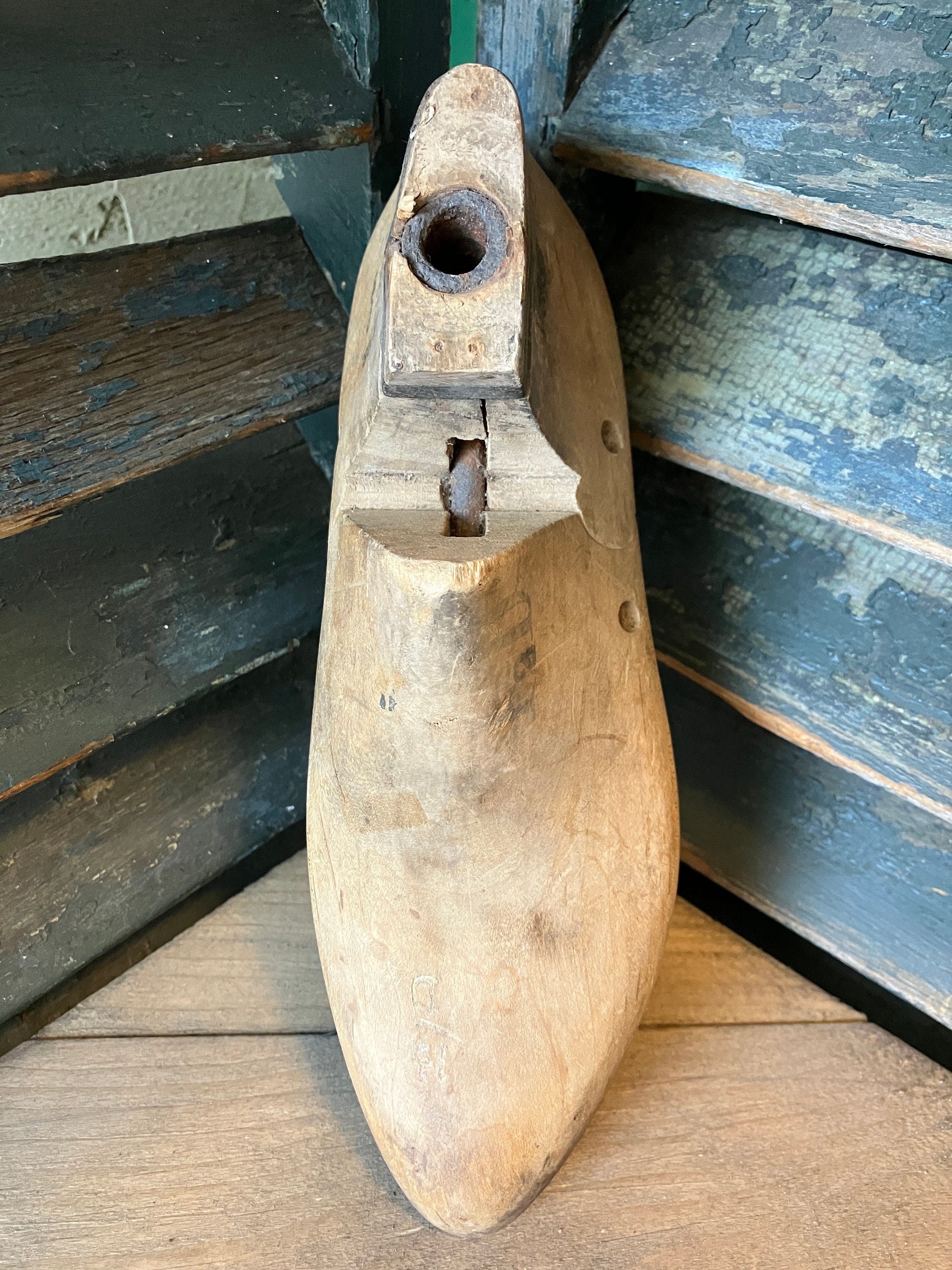 Two Antique Wooden Shoe Forms - Etsy
