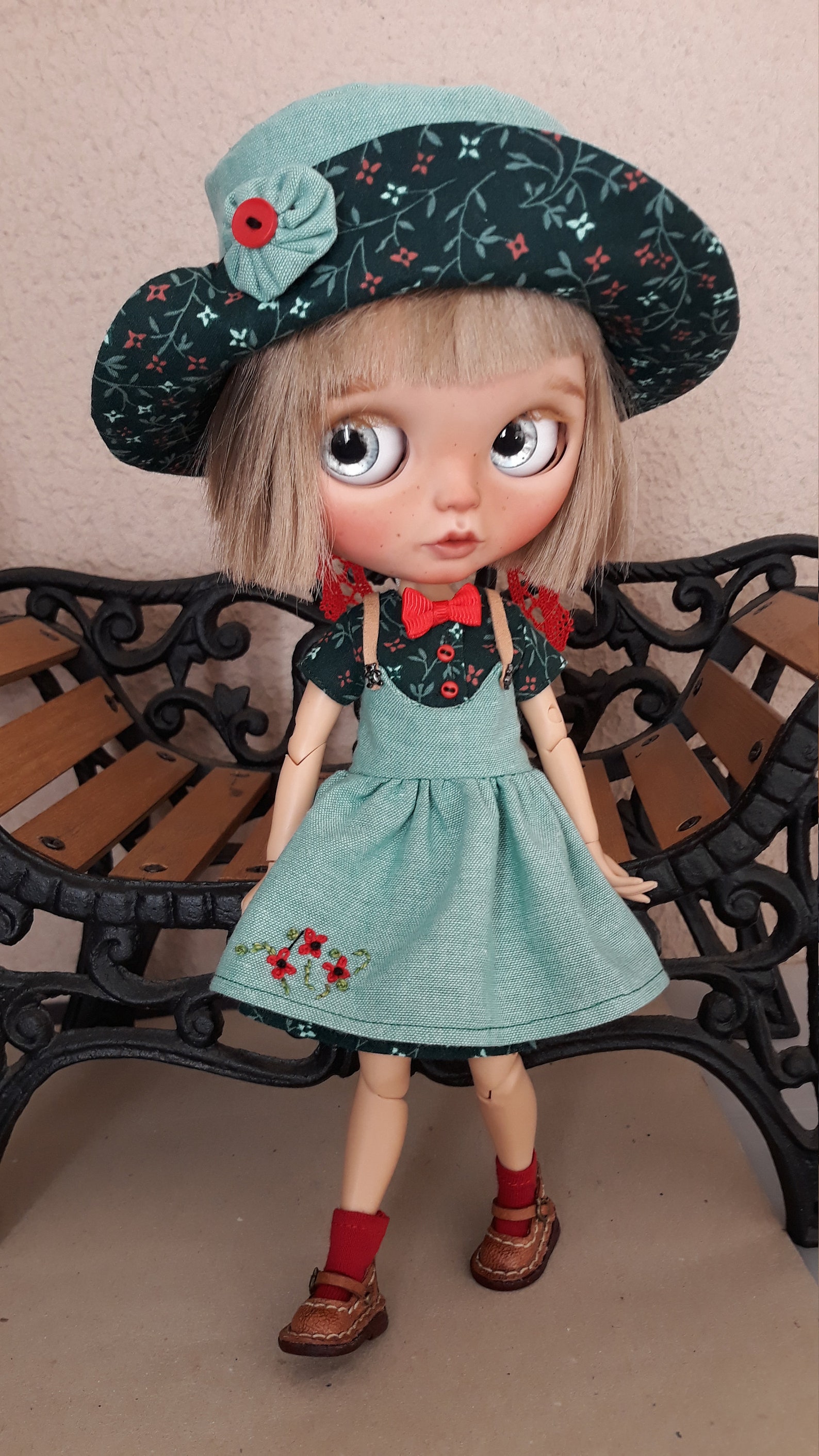 Blythe Outfit 4 Piece Set / Blythe Dress / Blythe Pinafore - Etsy