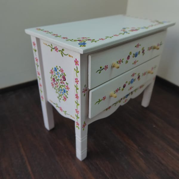 Hand Painted Chest - Etsy