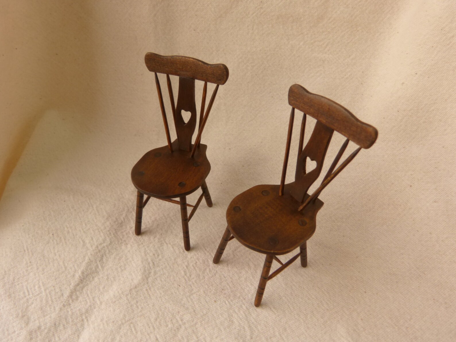 Dollhouse Miniature Chair in 12th Scale - Artisan Furniture Unique ...