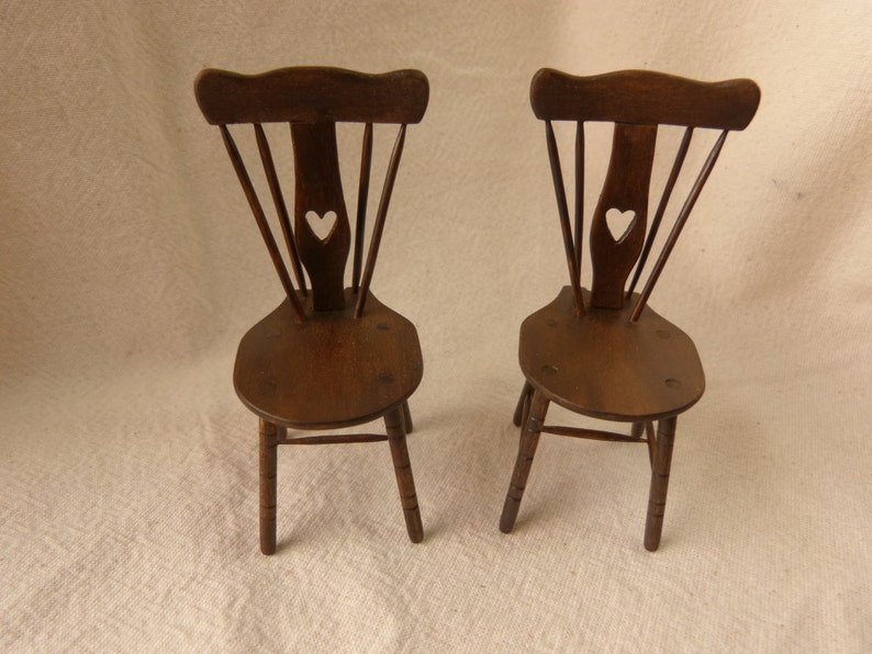 Dollhouse Miniature Chair in 12th Scale - Artisan Furniture Unique ...