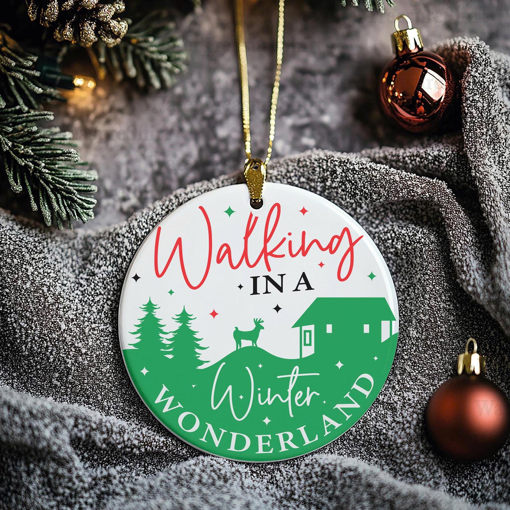 Christmas Farmhouse Round Sign SVG Bundle, Door Sign Designs, Farmhouse ...