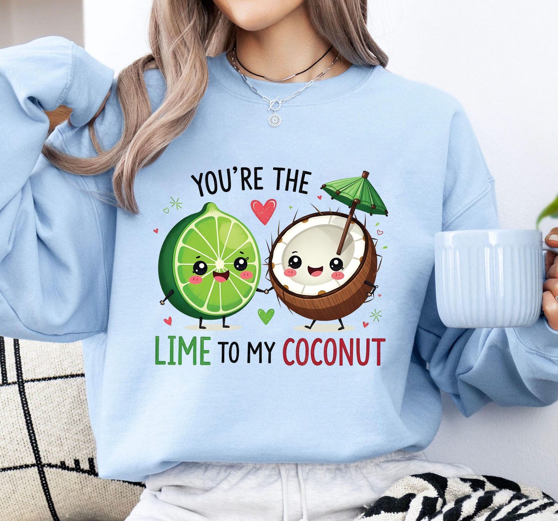 Funny Food Pun Valentine PNG Bundle, Cute Couple Sublimation ...