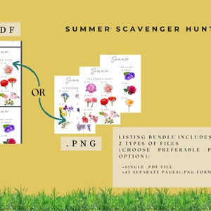 ULTIMATE Summer Scavenger Hunt Printable | Scientific Outdoor Activity ...