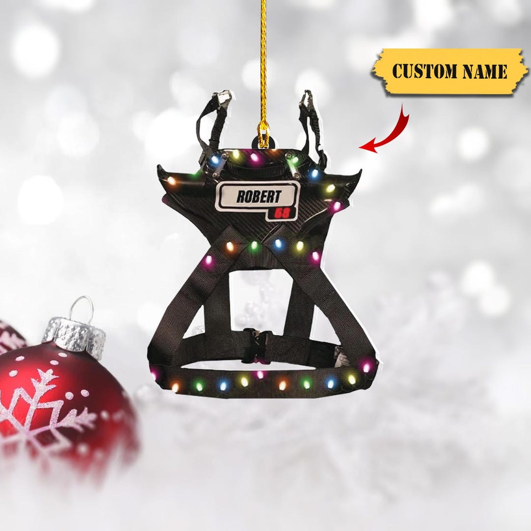 Dirt Track Engine Personalized Car Racing Christmas Ornament 2024, Drag ...