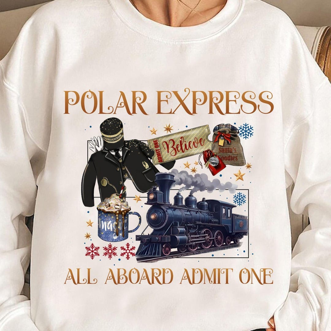Christmas Blue Express Train Png, Christmas 90's Movie Png, Christmas ...