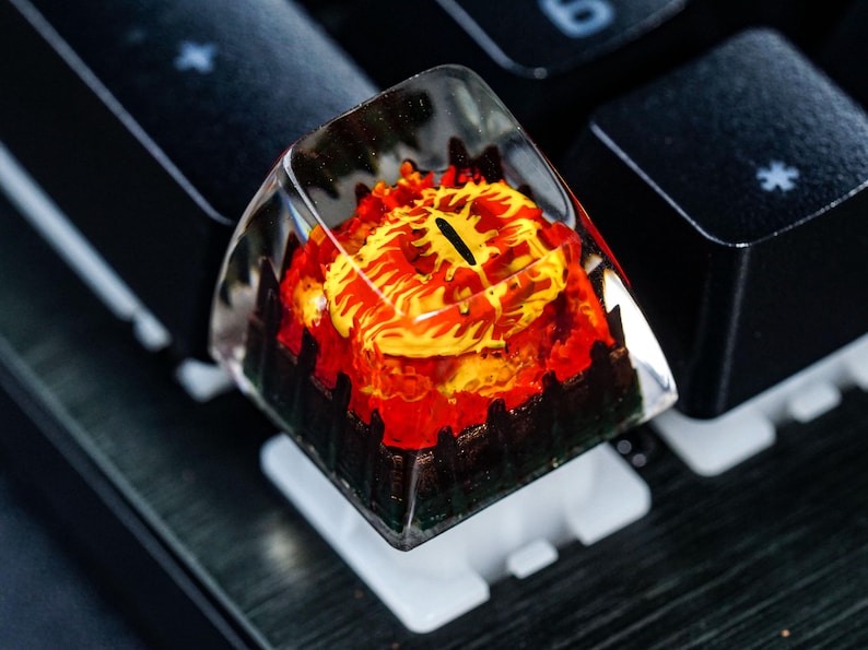 The Lord of the Ring Artisan Keycap Set for Mechanical Keyboards ...