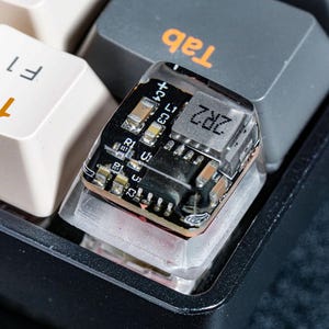 Circuit Board Resin Artisan Keycap Set, Transparent Keycap for Cherry ...