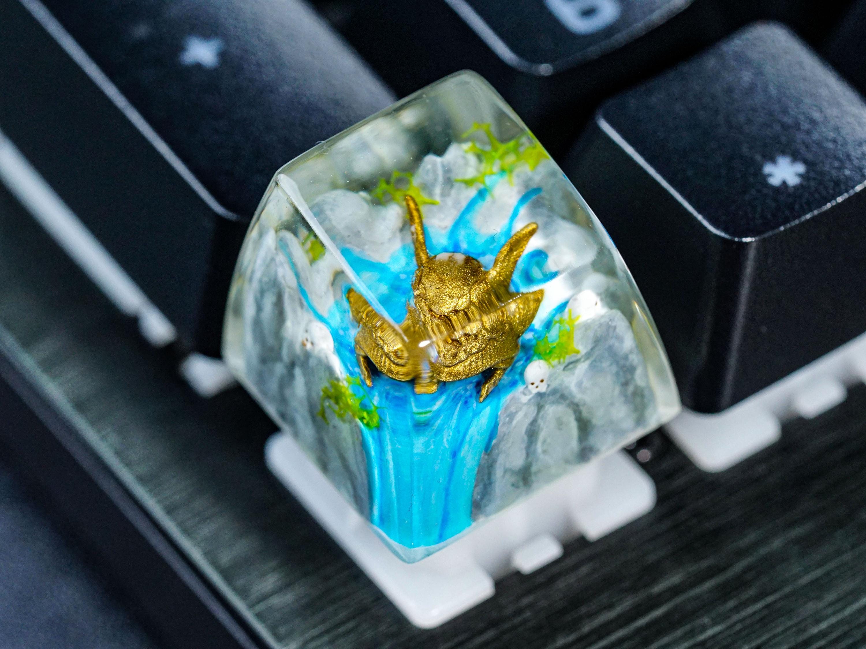 Elden Ring Keycap Set, Tarnished Helmet Artisan Keycap for Mechanical ...