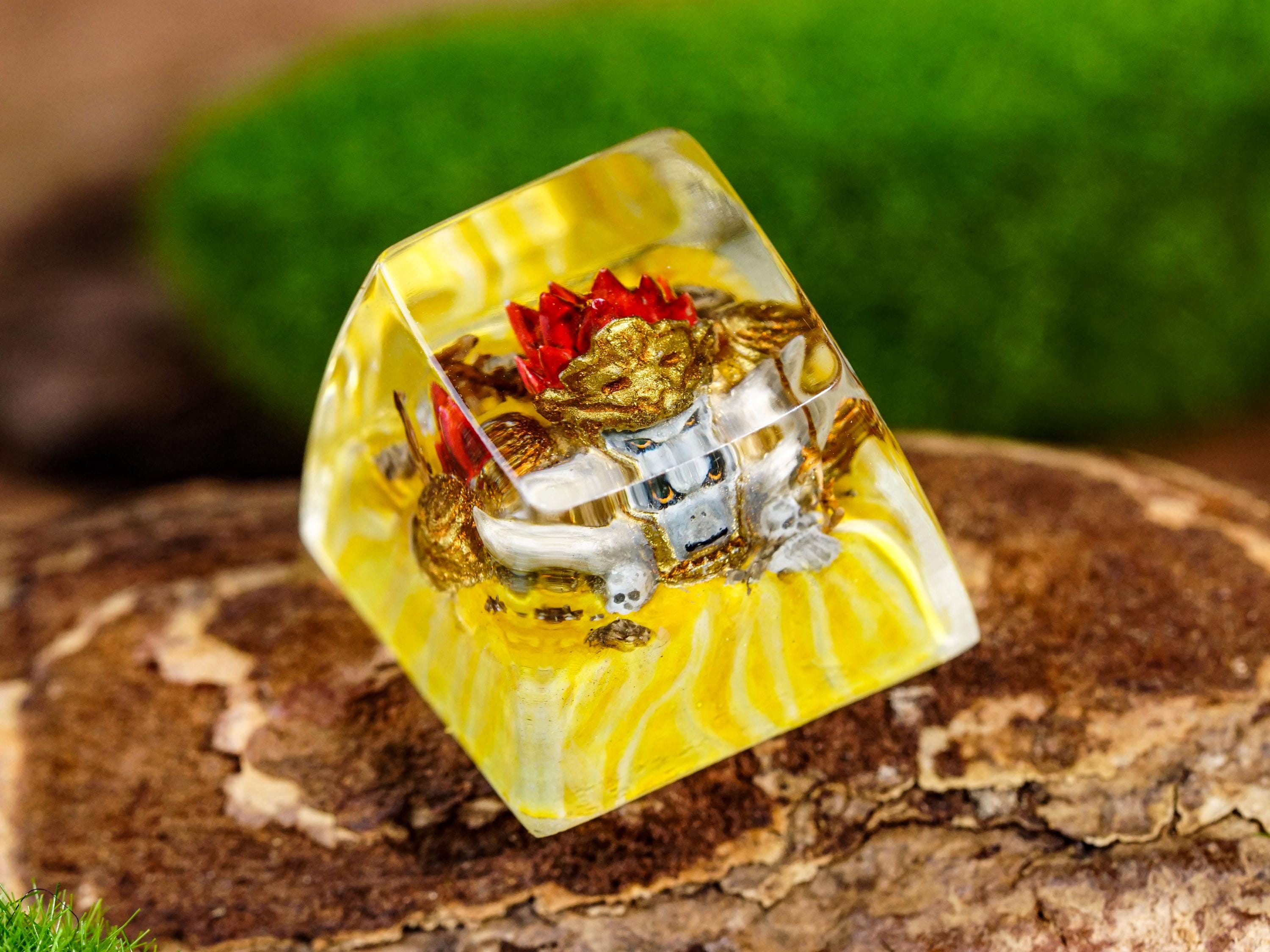 Elden Ring Keycap Set, Tarnished Helmet Artisan Keycap for Mechanical ...