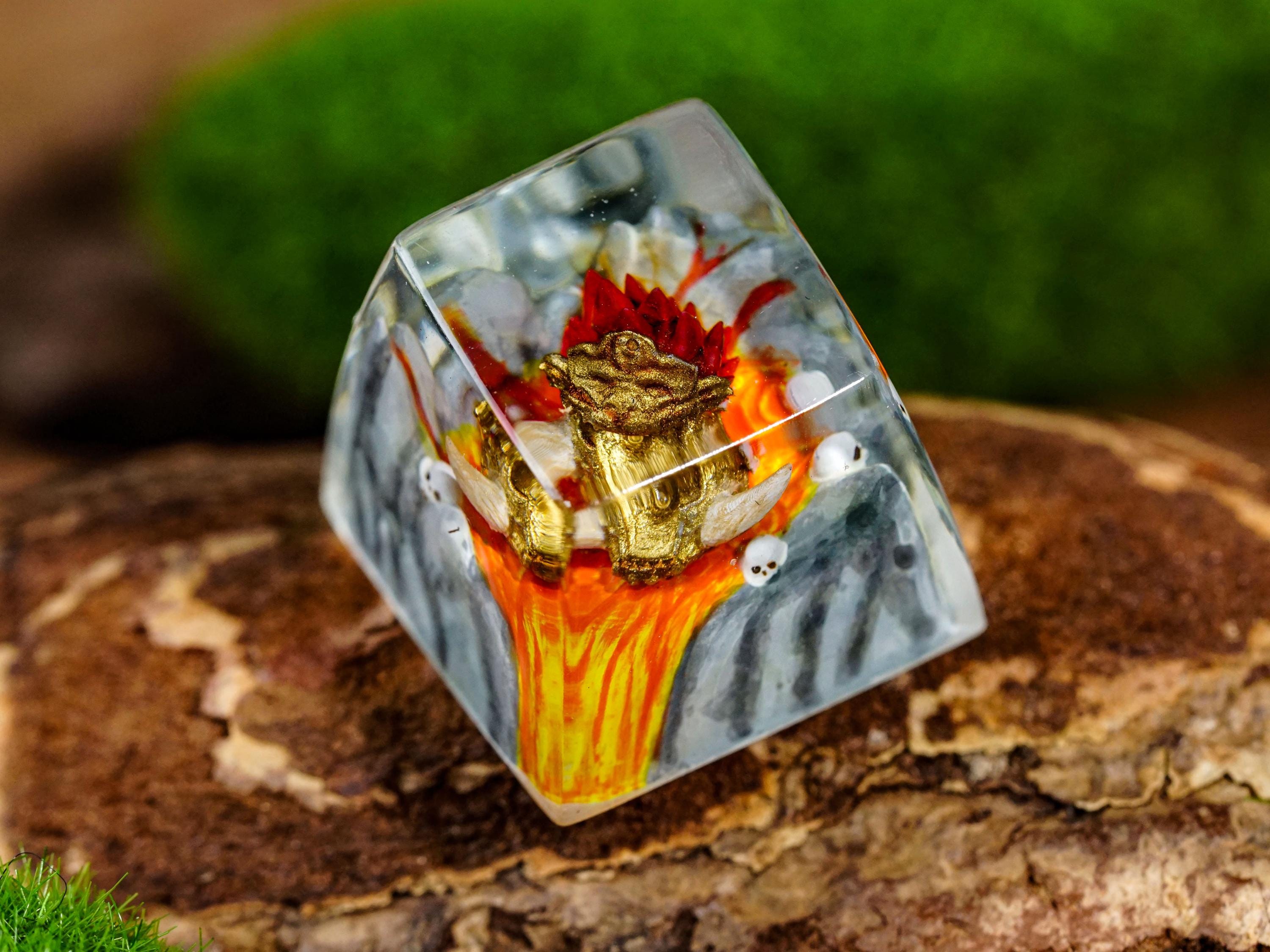 Elden Ring Keycap Set, Tarnished Helmet Artisan Keycap for Mechanical ...