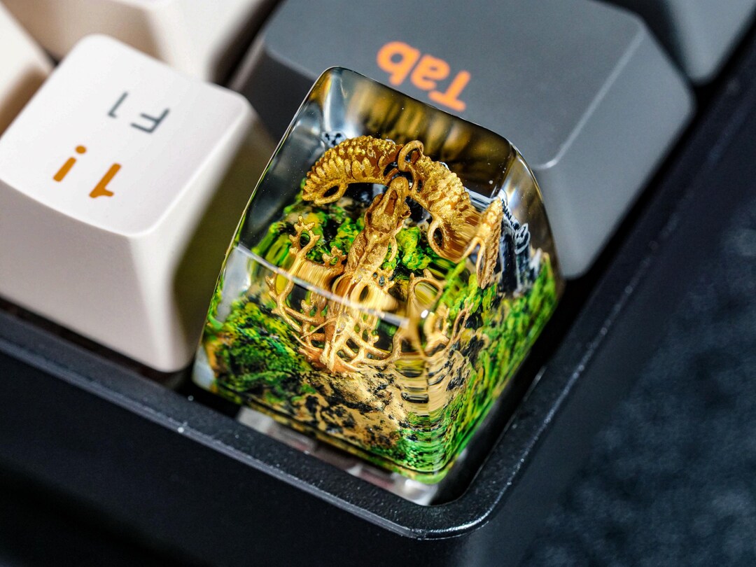 Erdtree's Favor +2 3D Legen.dary Elden Ring Talisman Keycap, Custom ...