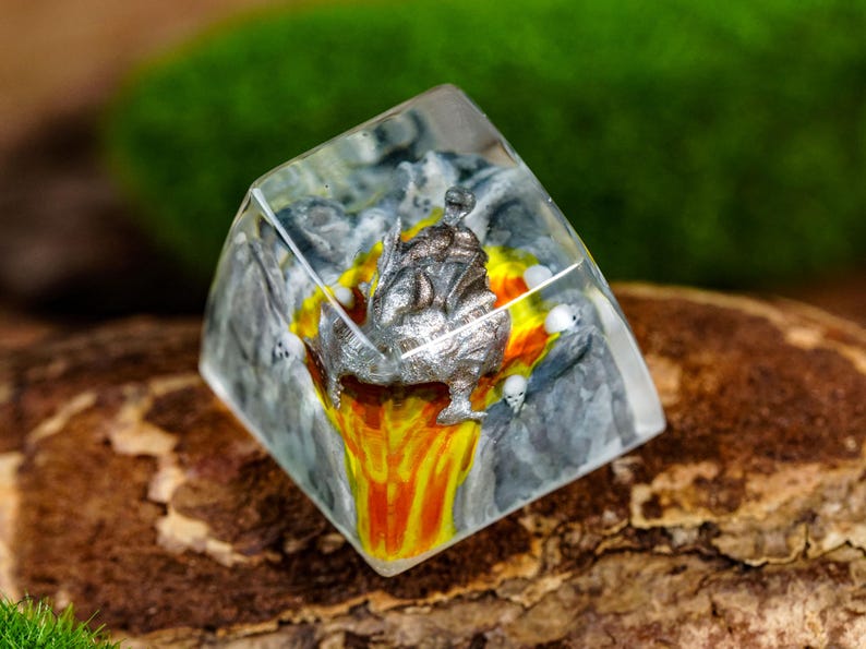 Elden Ring Keycap Set, Tarnished Helmet Artisan Keycap for Mechanical ...