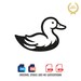 Cute Duck Clipart, Duck SVG and PNG Files (digital Download) - Etsy