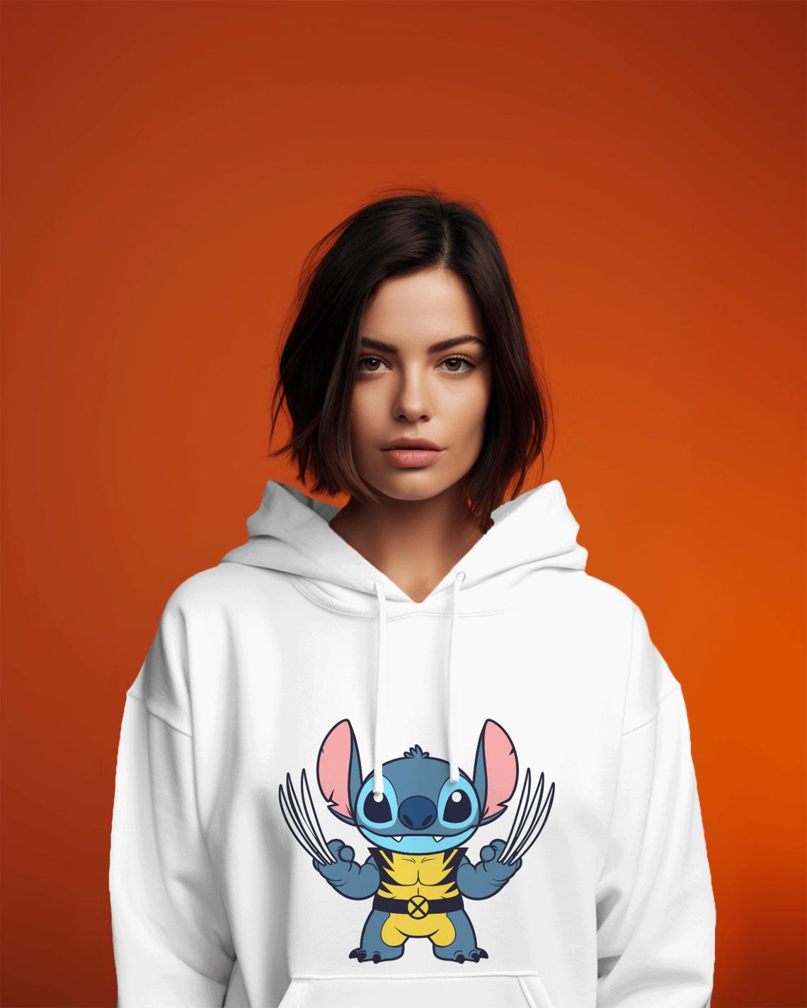 Stitch Wolverine SVG Png, Stitch Clipart, Superheld Stitch, Superheld ...