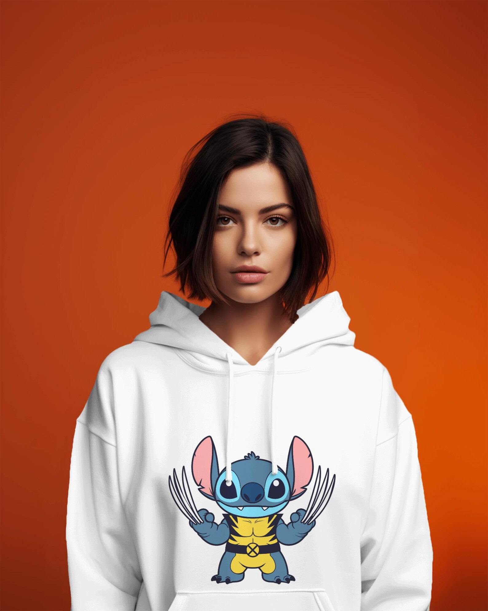 Stitch Wolverine SVG Png, Stitch Clipart, Superheld Stitch, Superheld ...