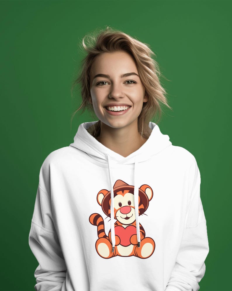 Winnie the Pooh, Tigger Svg, Tigger Heart Svg, Valentine's Day Png ...