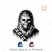 SVG PNG Chewbacca, Chewie Cricut and Silhouette Cut File, Chewie Clip ...
