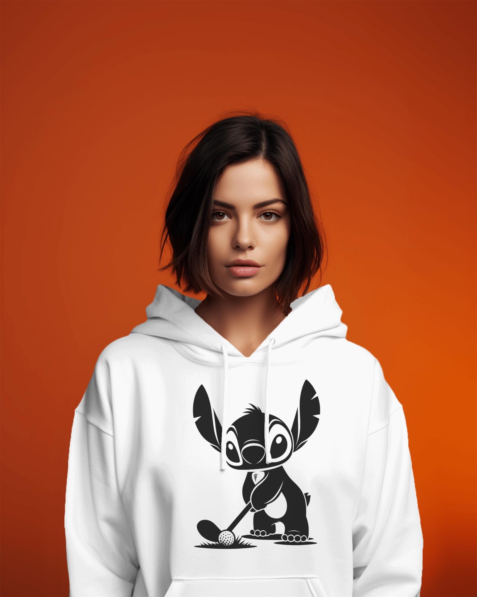 Stitch Golf Svg Png, Stitch Silhouette, Golfing Svg, Stitch Clipart ...