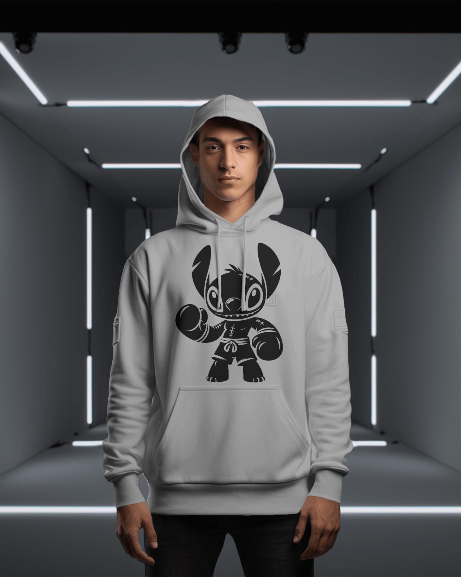 Stitch Boxing SVG: Boxer Silhouette Clipart (digital Download) - Etsy