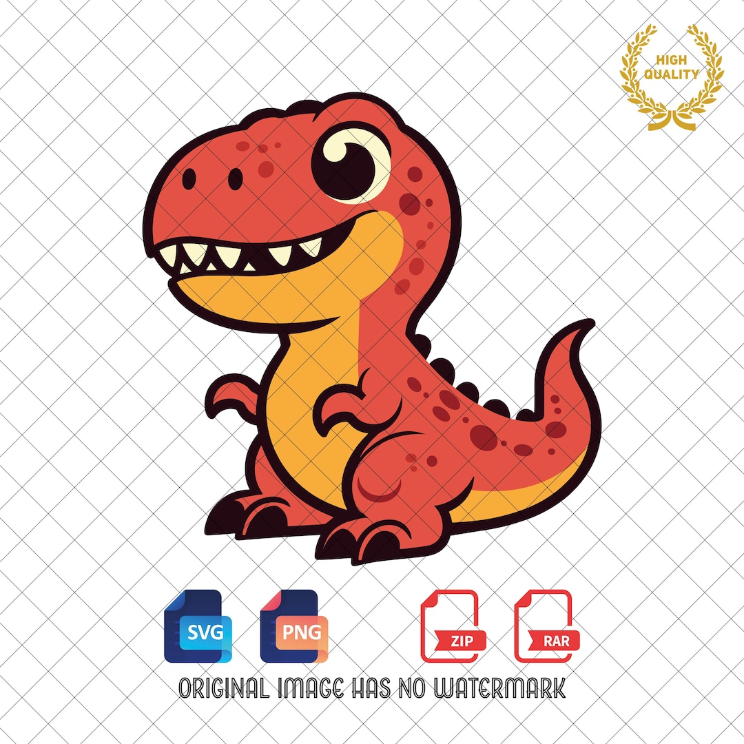 Dinosaur Svg and Png, Cute Dinosaur Svg, Baby Dinosaur Svg, Dinosaur ...