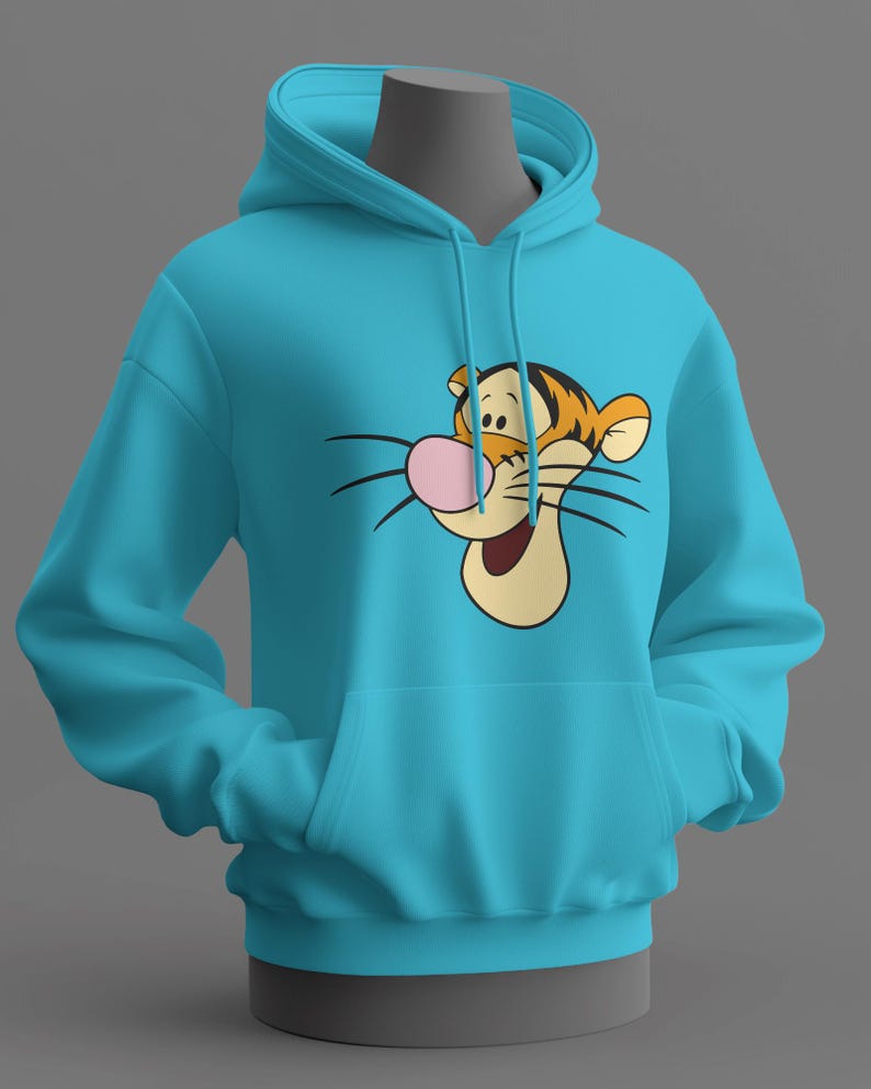 Tigger Head Clipart: Svg and Png Files (digital Download) - Etsy Canada
