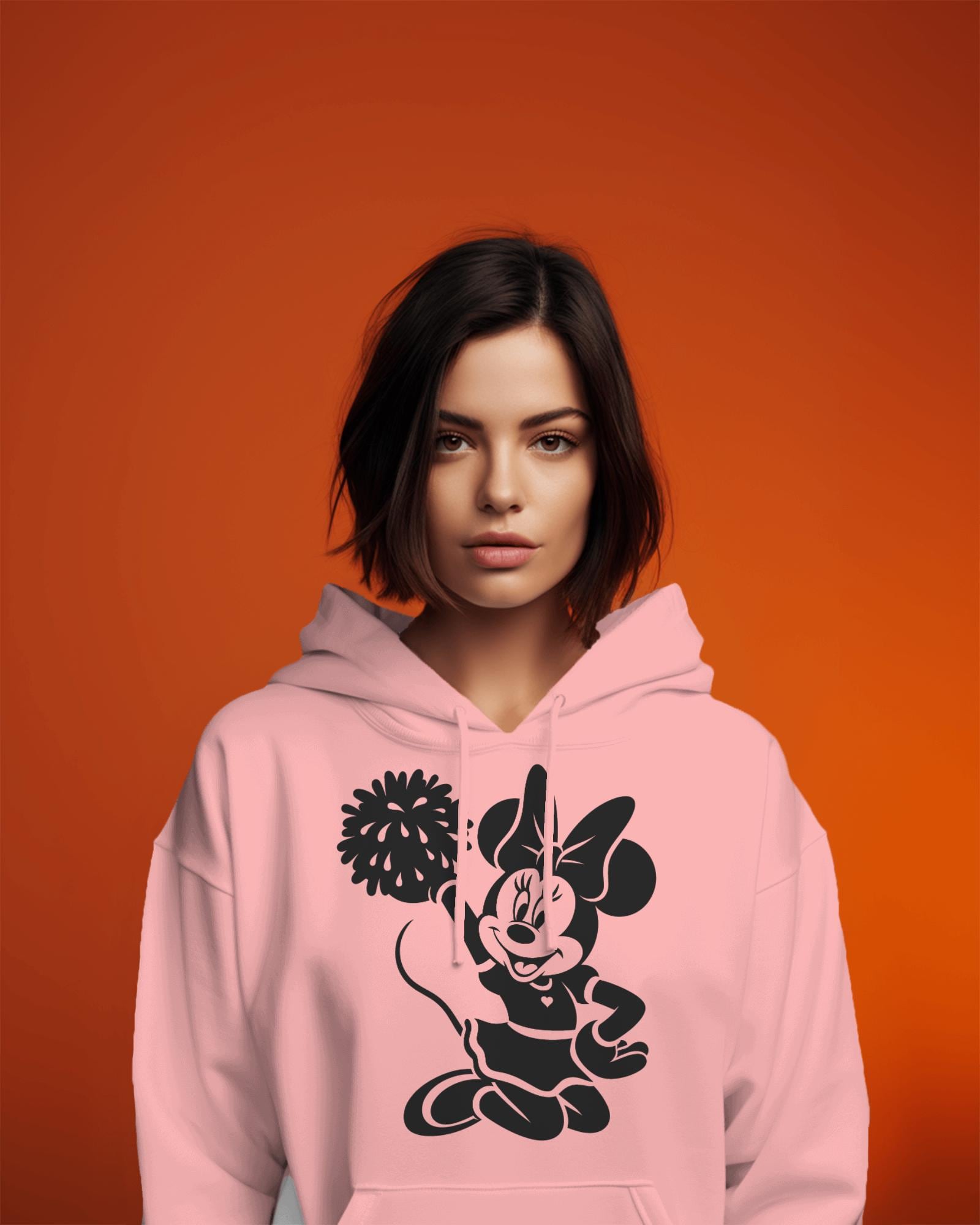 Cheer Svg Png, Minnie Mouse Svg, Pom Pom Svg, Cheerleader Svg, Minnie ...