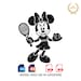 Minnie Mouse Tennis SVG PNG: Silhouette Clipart (digital Download) - Etsy