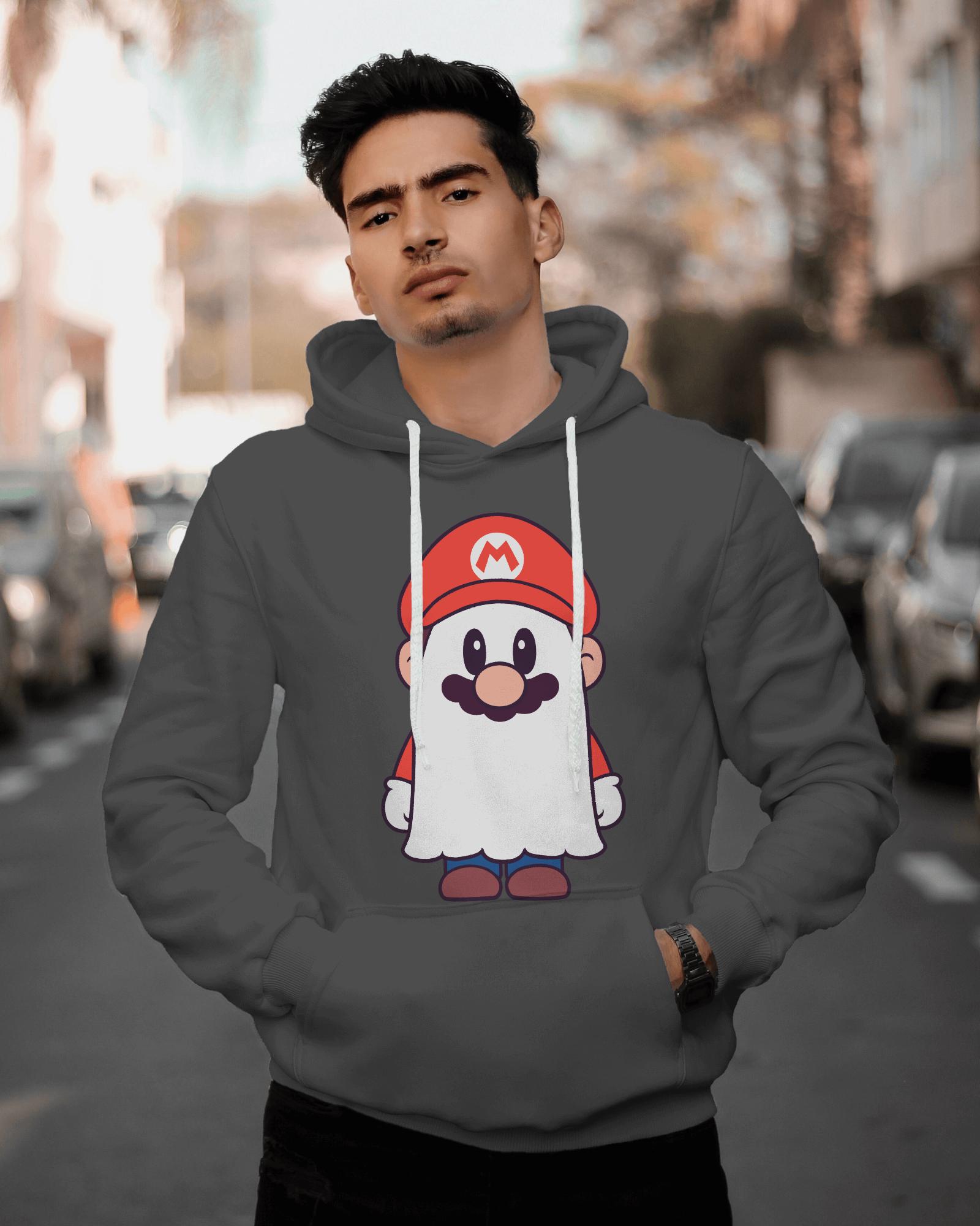 Mario Svg and Png, Ghost Svg, Halloween Mario Svg, Mario Png, Spooky ...