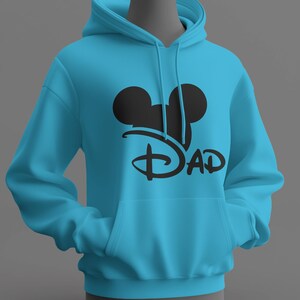 Mickey Mouse Dad SVG PNG: Father's Day Clipart (digital Download) - Etsy