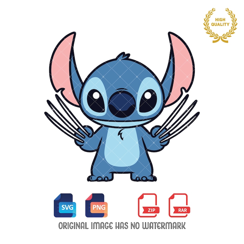 Stitch Svg and Png, Superhero Stitch Svg, Stitch Png, Superhero Svg ...