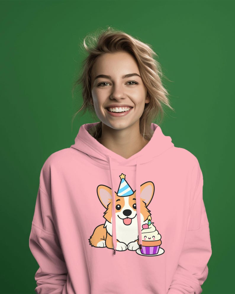 Corgi Svg, Corgi Birthday Png, Dog Svg, Happy Birthday Svg, Corgi Art ...