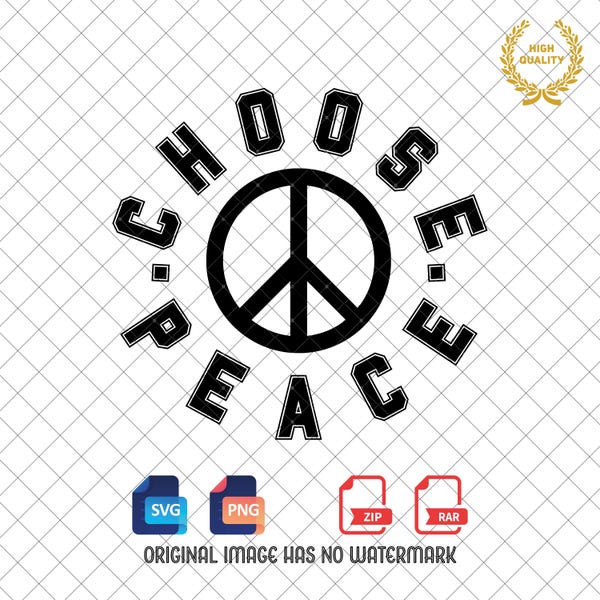 Peace Svg - Etsy