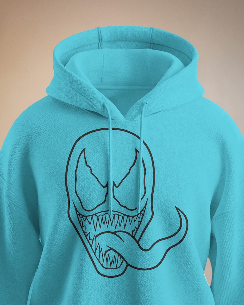 Venom Svg and Png, Venom Clipart, Venom Outline Svg, Venom Head Svg ...