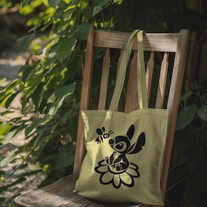 Stitch With Bee SVG PNG: Silhouette Clipart (digital Download) - Etsy