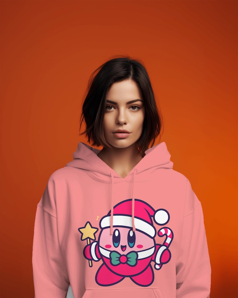 Kirby Png Svg, Christmas Svg, Kirby Christmas Svg, Kirby Clipart ...