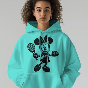 Minnie Mouse Tennis SVG PNG: Silhouette Clipart (digital Download) - Etsy