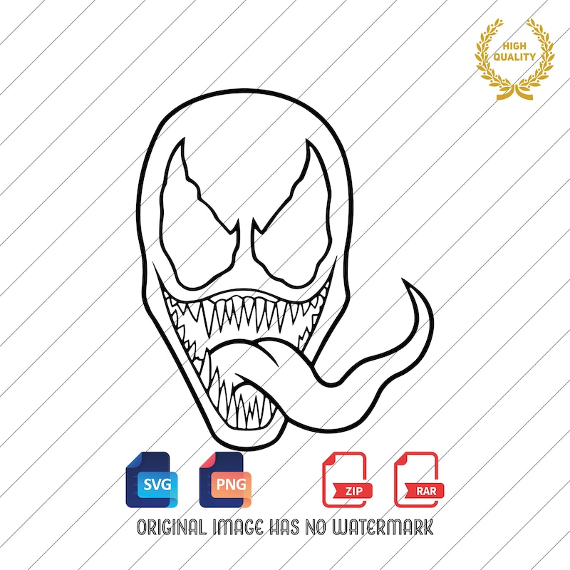 Venom Heads 1 - Etsy