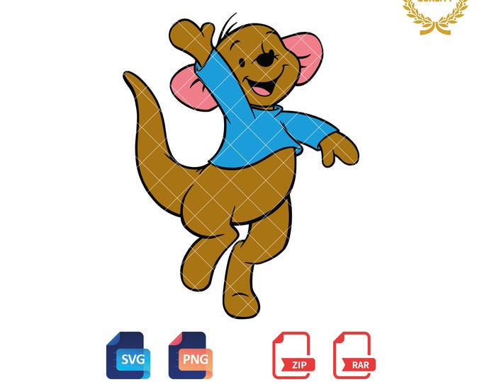 Kanga and Roo Svg, Kanga Svg, Roo Svg, Roo Mother Svg, Mother Svg ...