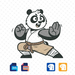 Kung Fu Panda Svg, Po Svg, Panda Png, Kung Fu Svg, Po Png, Svg and Png ...