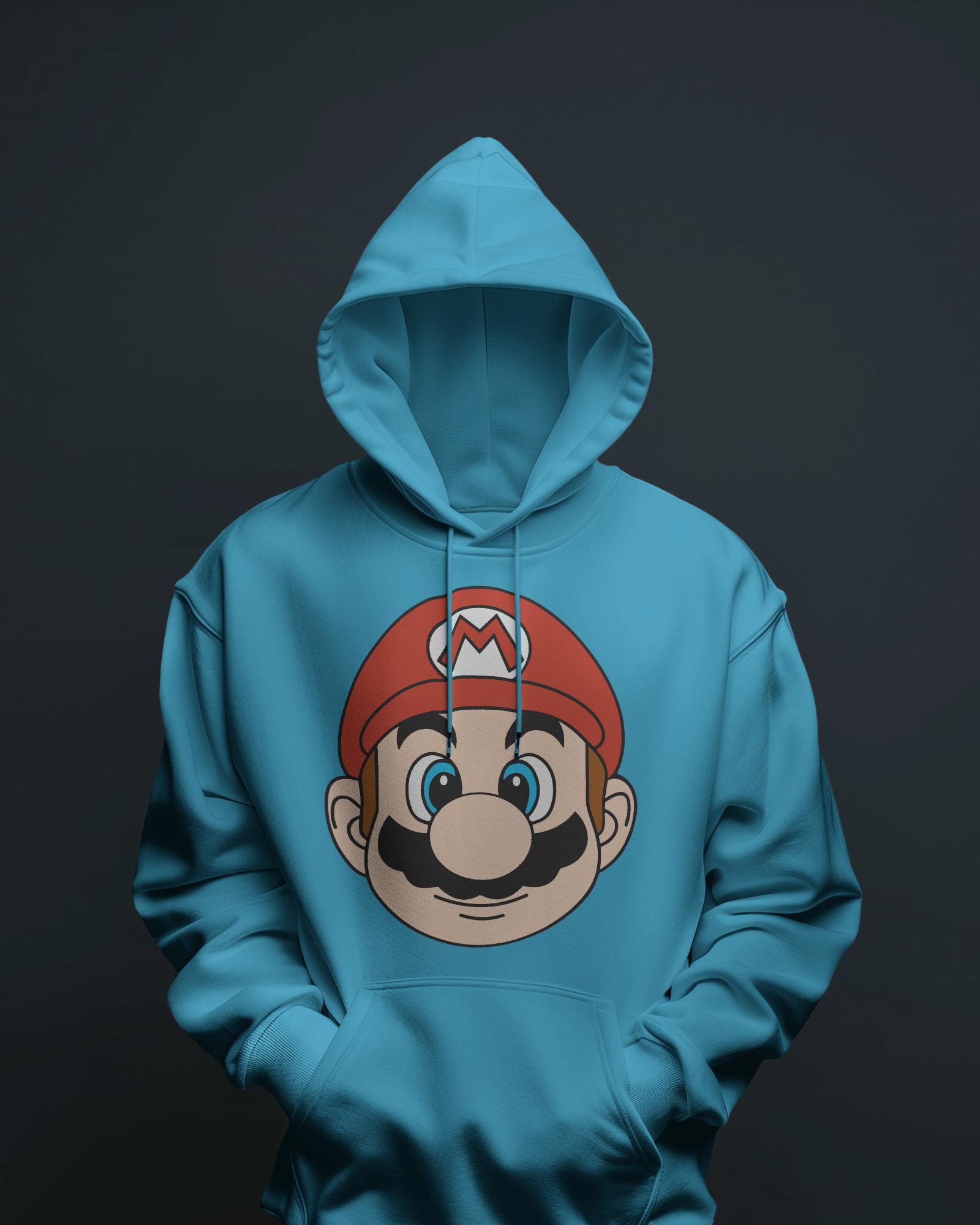 Mario Head SVG PNG: Colorful Outline Clipart (digital Download) - Etsy