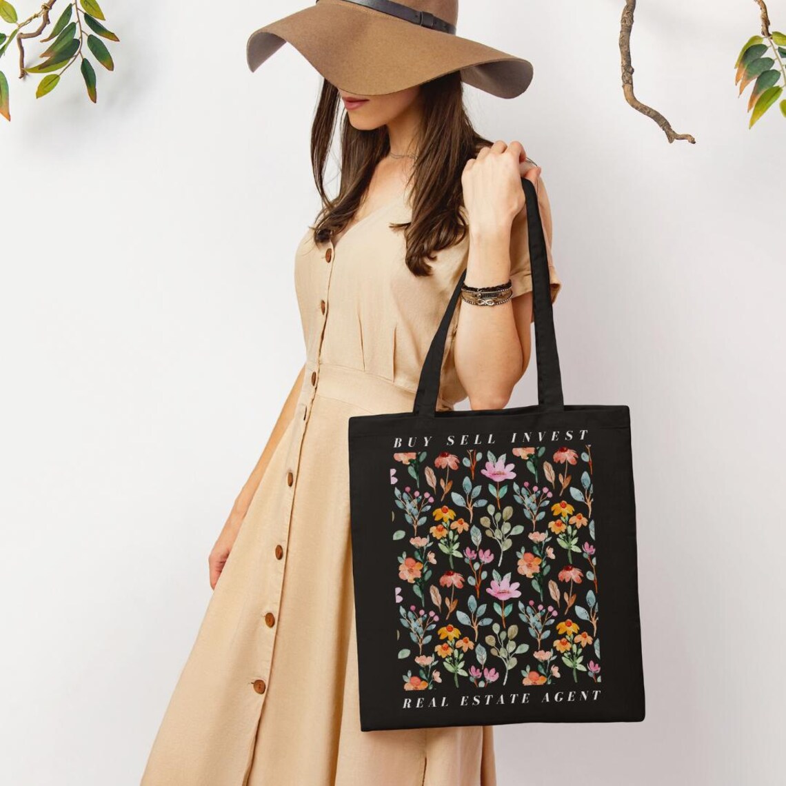 Real Estate Agent Tote Bag, Real Estate Agent Bag, Realtor Gift, Tote for Agents, Agent Tote Bag ...