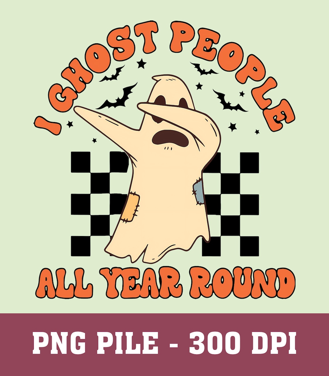 I Ghost People All Year Round Png Files, Funny Halloween Ghost Teacher ...