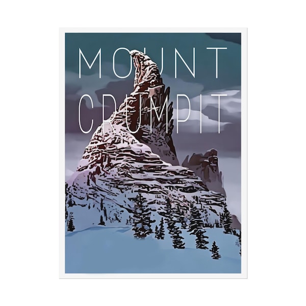 Mount Crumpit Sign - Etsy